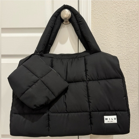 Wilo The Label | Bags | Wilo The Label Black Core Weekender Nylon ...